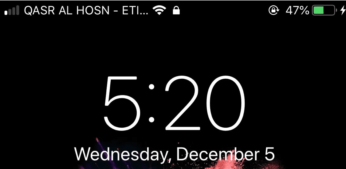Why does your phone say 'Qasr Al Hosn' ?? - Gold 101.3 FM - Updates